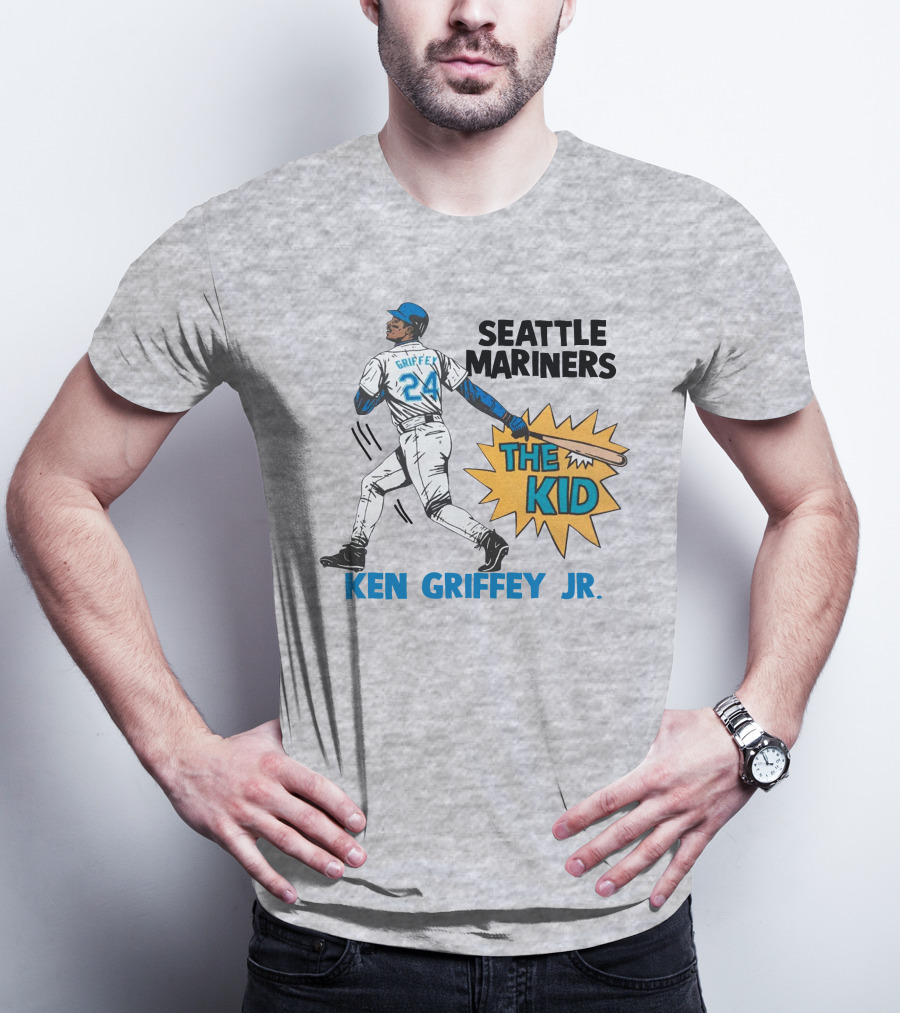 Seattle Mariners The Kid Ken Griffey Jr. 24 T-Shirt