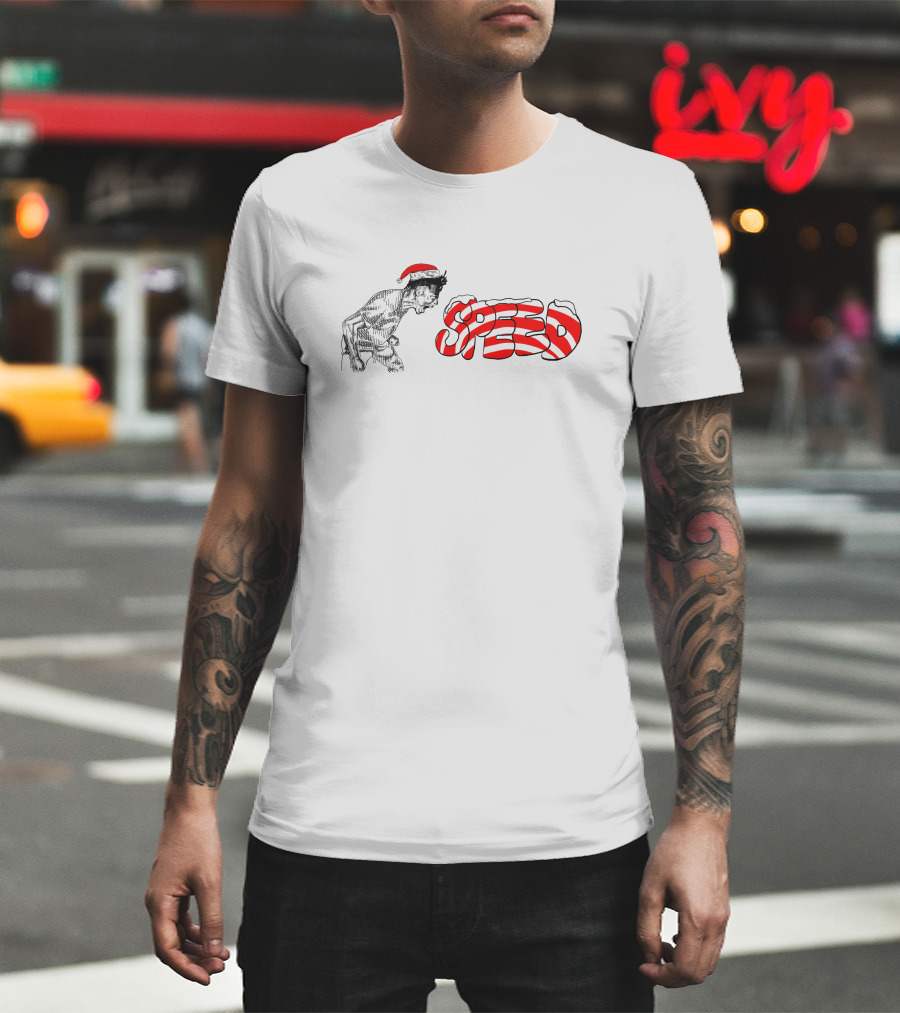 Ishowspeed Santa Hat Speed T-Shirt