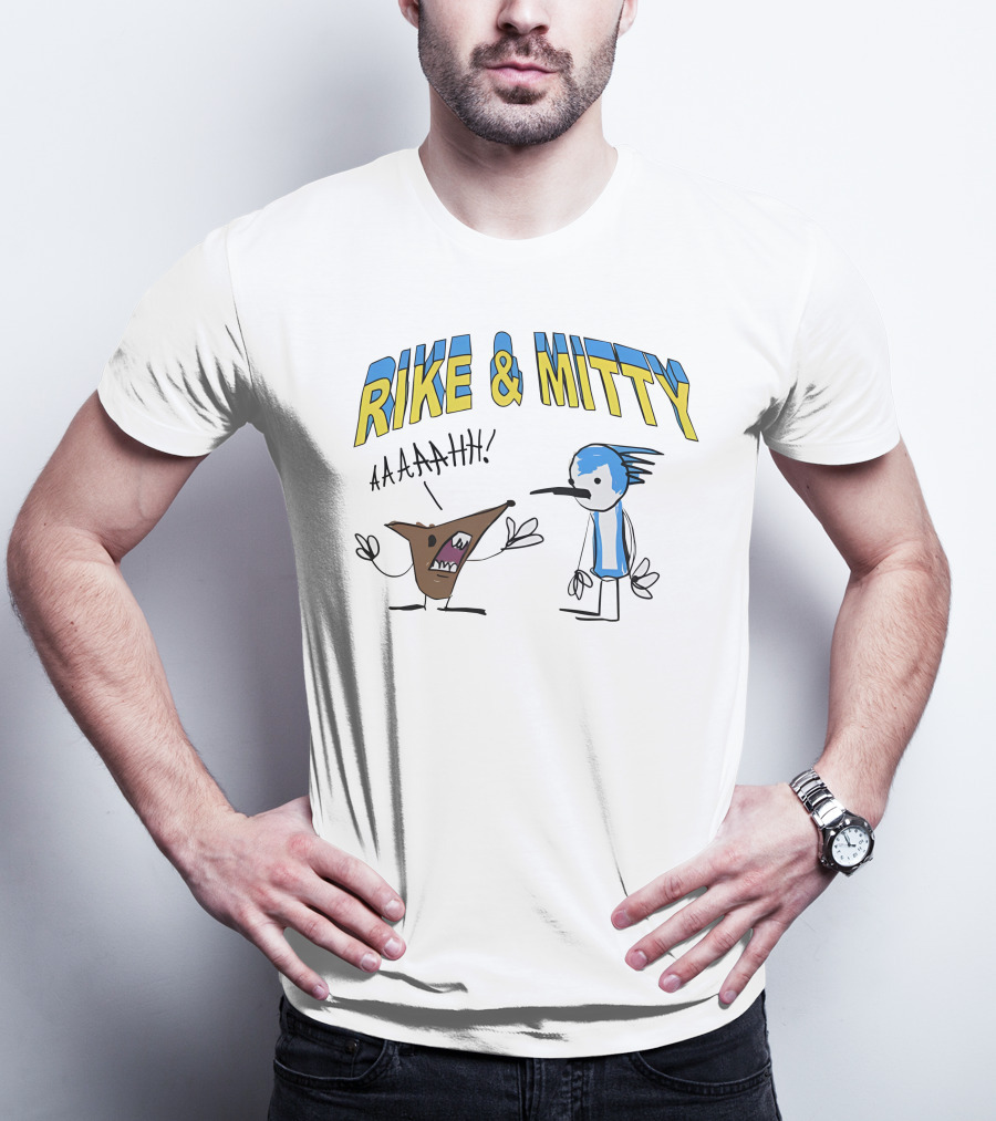 RIKE And MITTY AAAAHHH Lucca International Store T-Shirt