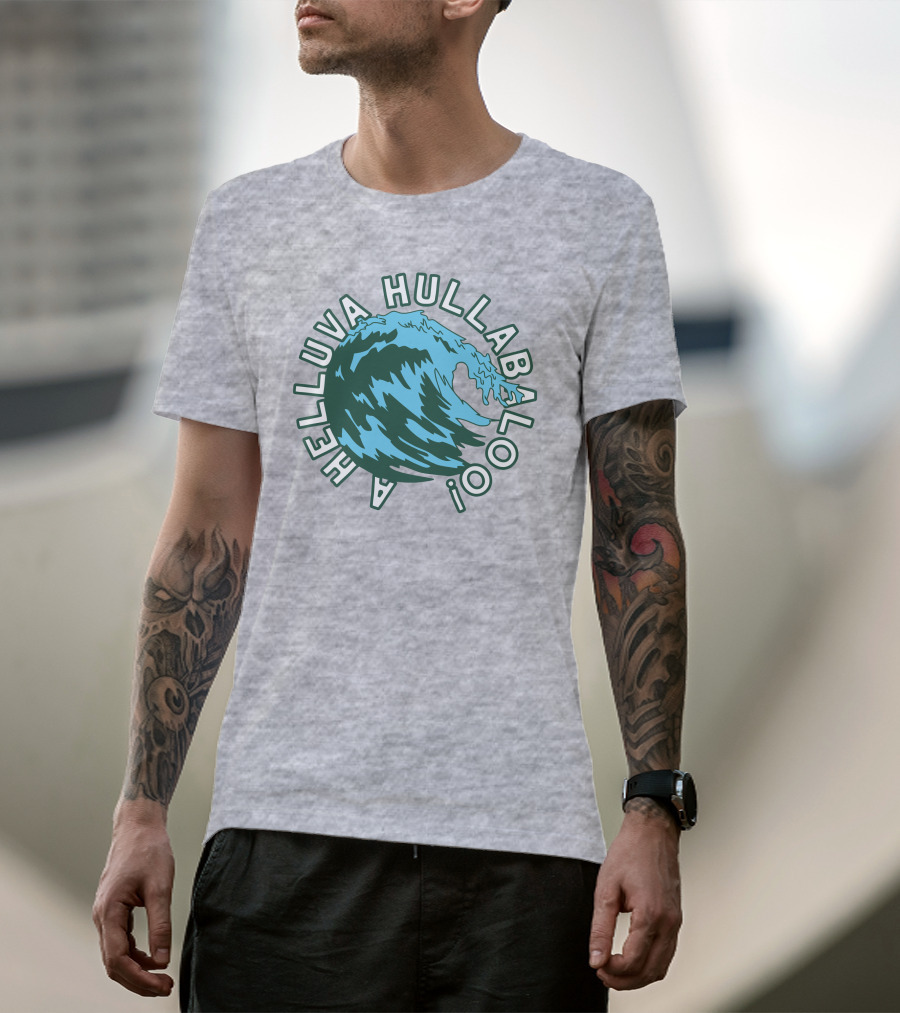 Homefield Tulane A Helluva Hullabaloo Wave T-Shirt