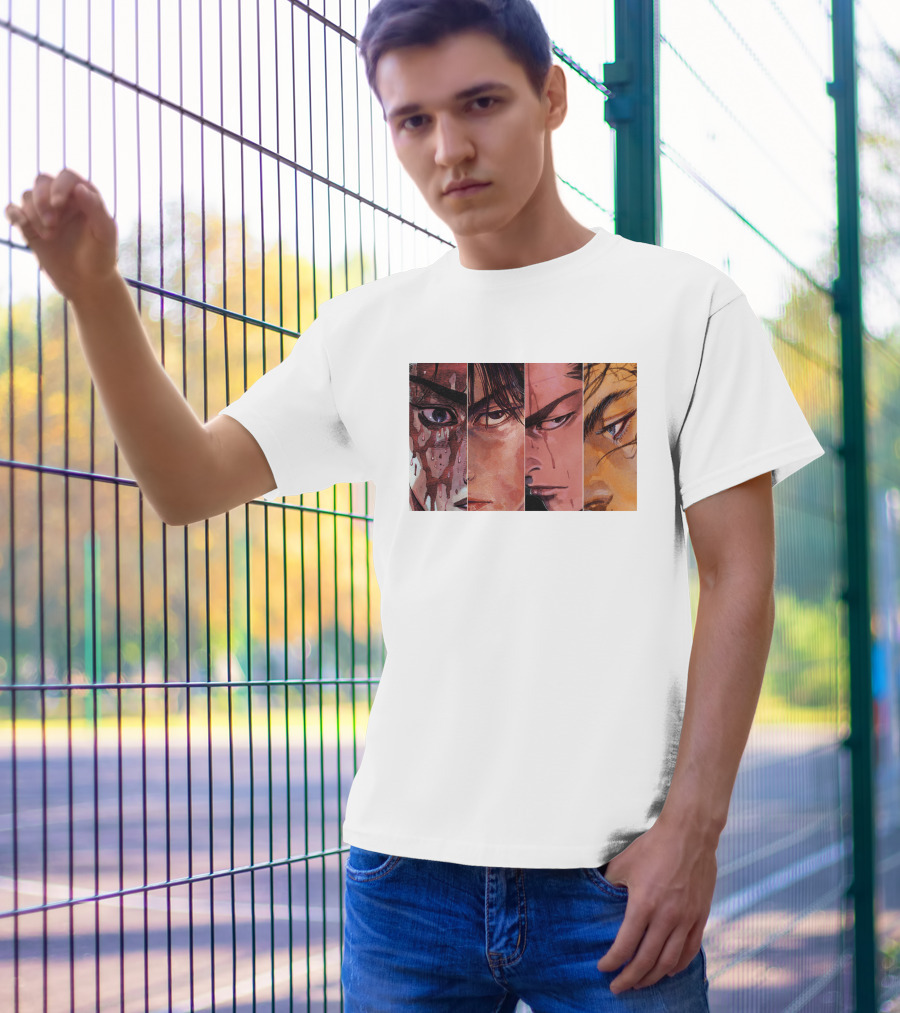 Vagabond Miyamoto Musashi Sasaki Takehiko Inoue Manga T-Shirt