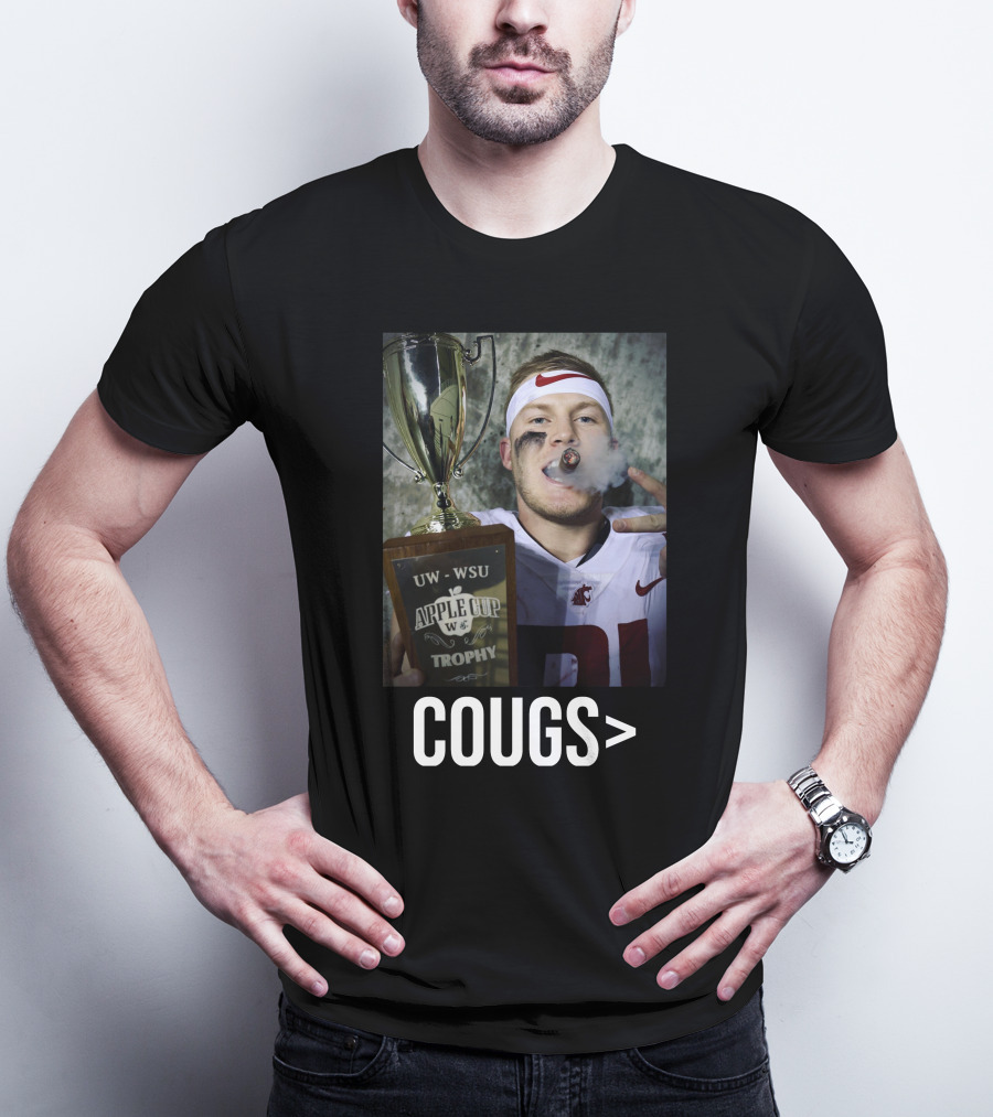 COUGS Apple Cup Trophy Victory WSU T-Shirt