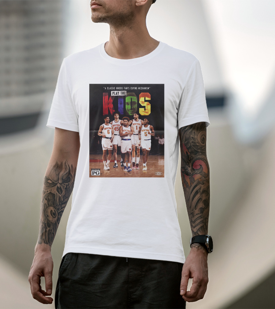 A Classic Knicks Fan Coping Mechanism Play The Kids T-Shirt