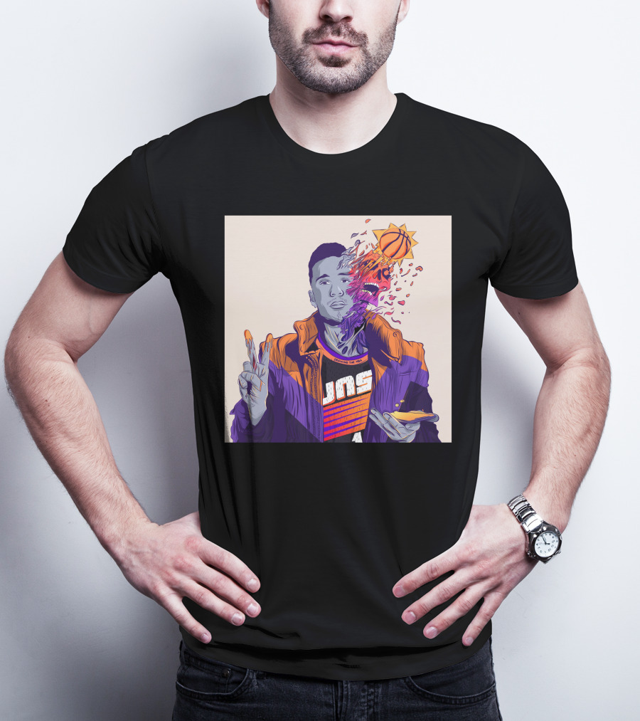 Dangerous Devin Booker Suns Basketball Explosion T-Shirt