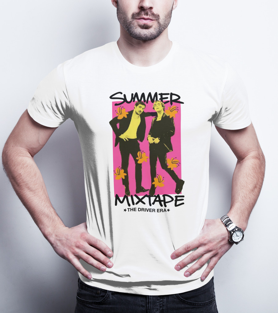 Summer Mixtape The Driver Era Neon Duo With Flowers T-Shirt