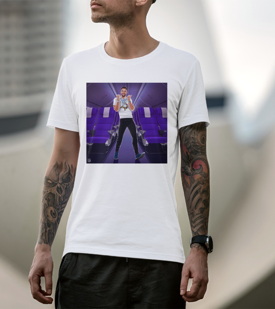 Kirko And The Vikings Airplane T-Shirt