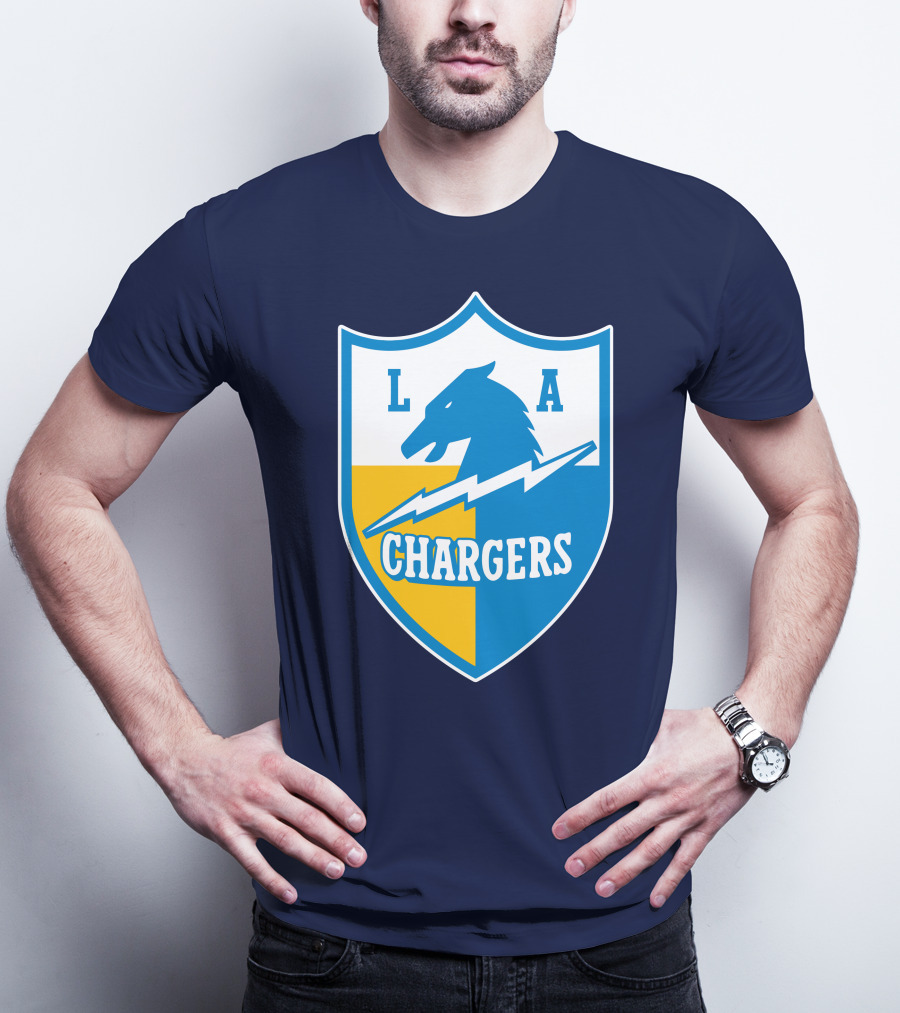 Los Angeles Chargers LA Shield Chargers Vintage T-Shirt