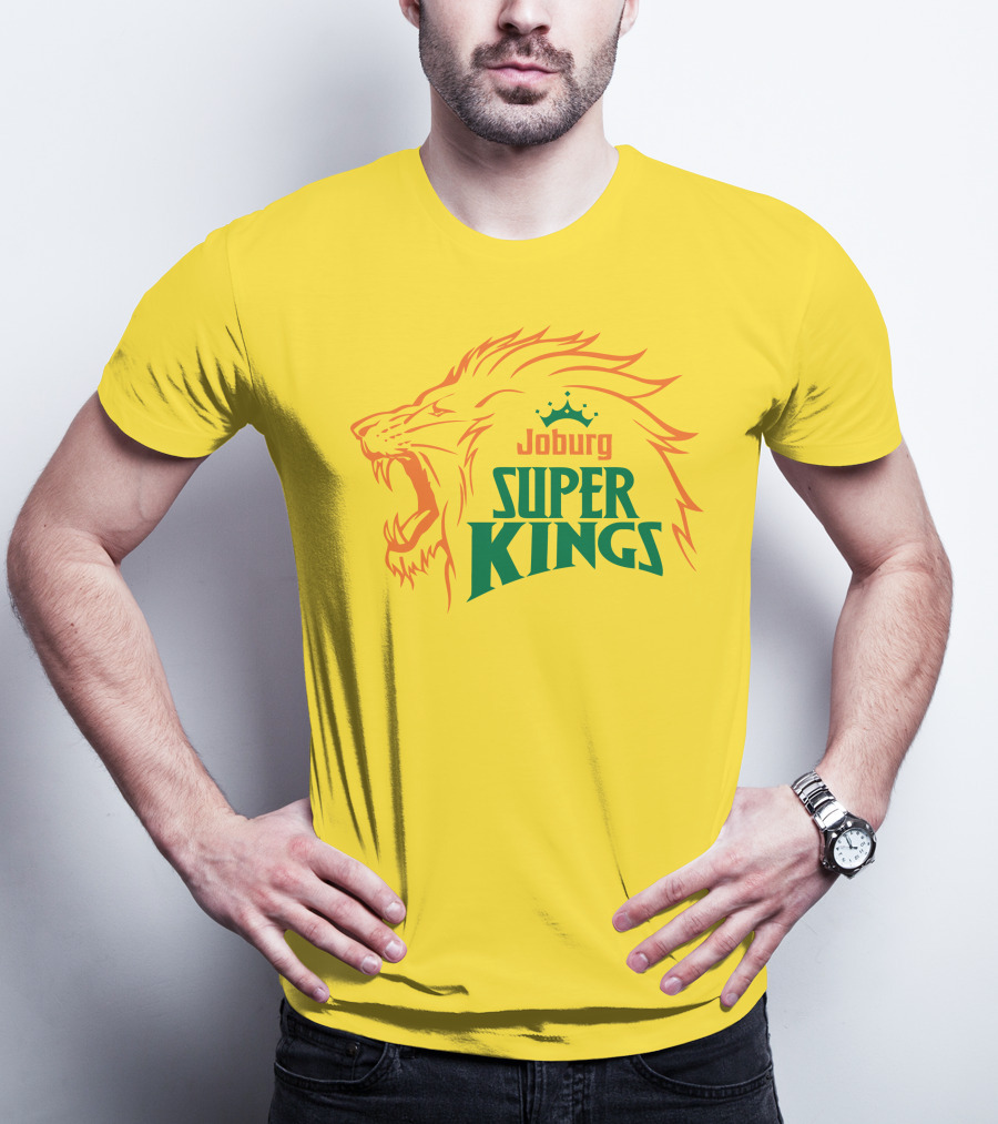 Joburg Super Kings Roaring Lion Emblem T-Shirt