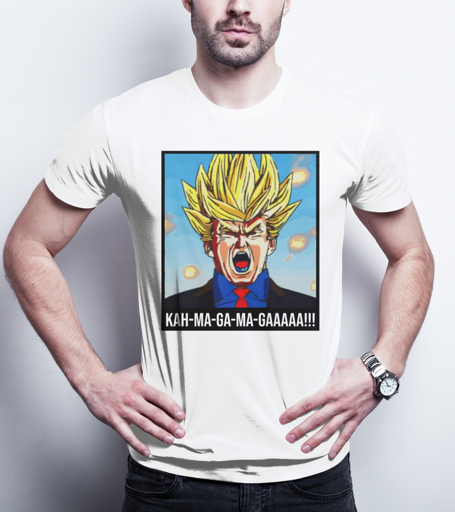 KAH-MA-GA-MA-GAAAAA Super Saiyan Scream T-Shirt
