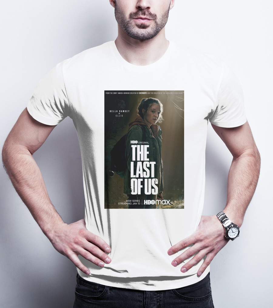 HBO Original The Last Of Us Bella Ramsey Ellie New Series Streaming Jan 15 HBO Max T-Shirt