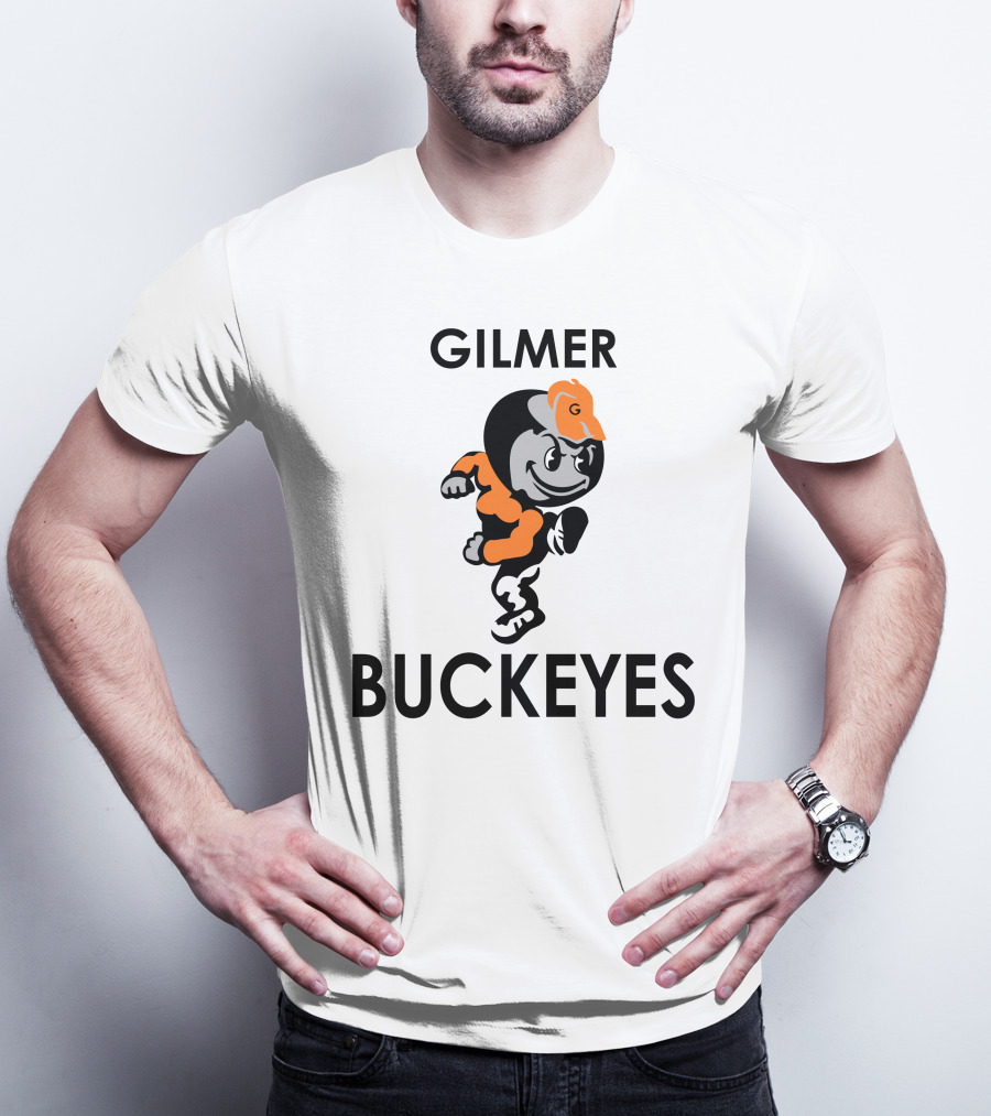 Gilmer Buckeyes Football Mascot Gilmer Texas T-Shirt