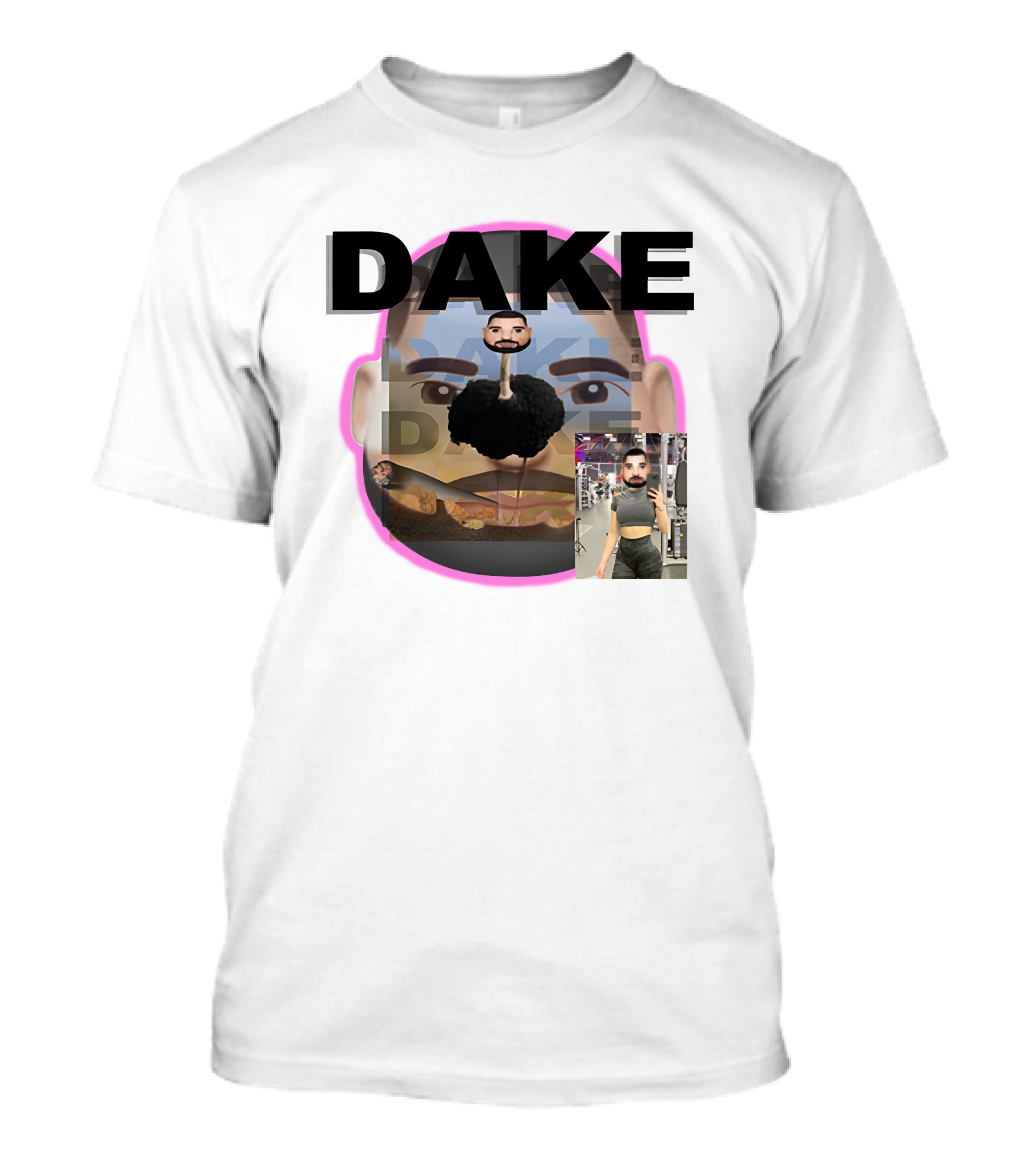 DAKE Awesomesauce Version Face Meme T-Shirt
