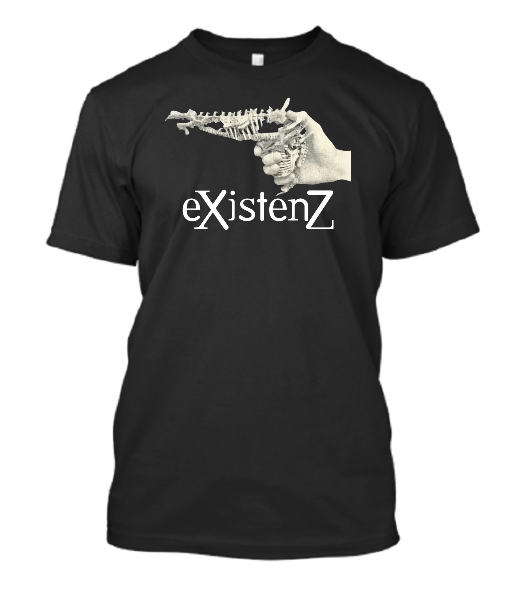 EXistenZ Bone Gun Hand Retro 90s Film T-Shirt