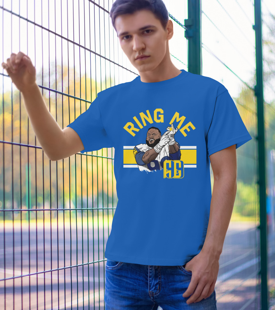 Ring Me Aaron Donald 99 Football Champion Player T-Shirt