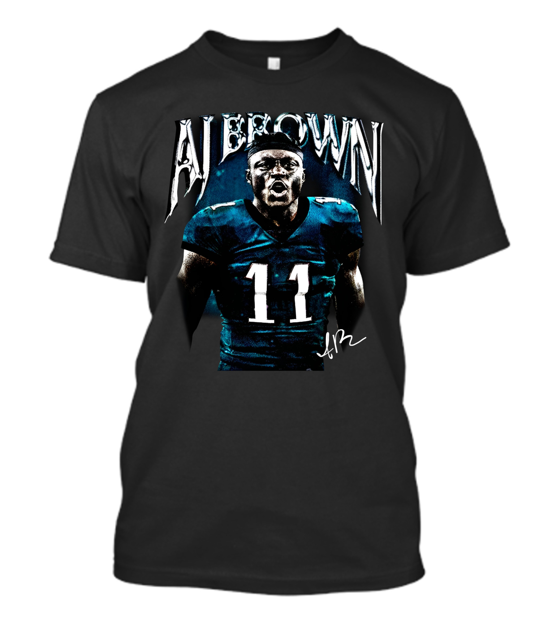 AJ Brown Number 11 T-Shirt