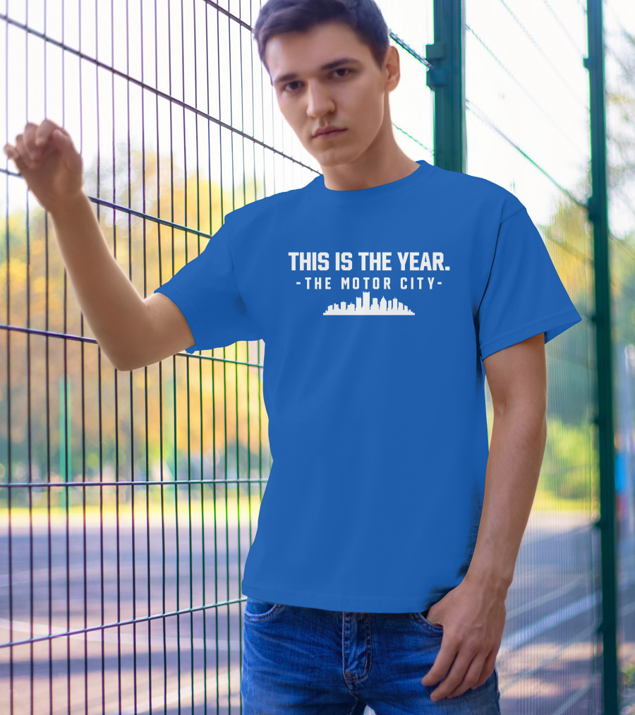 This Is The Year The Motor City Skyline T-Shirt