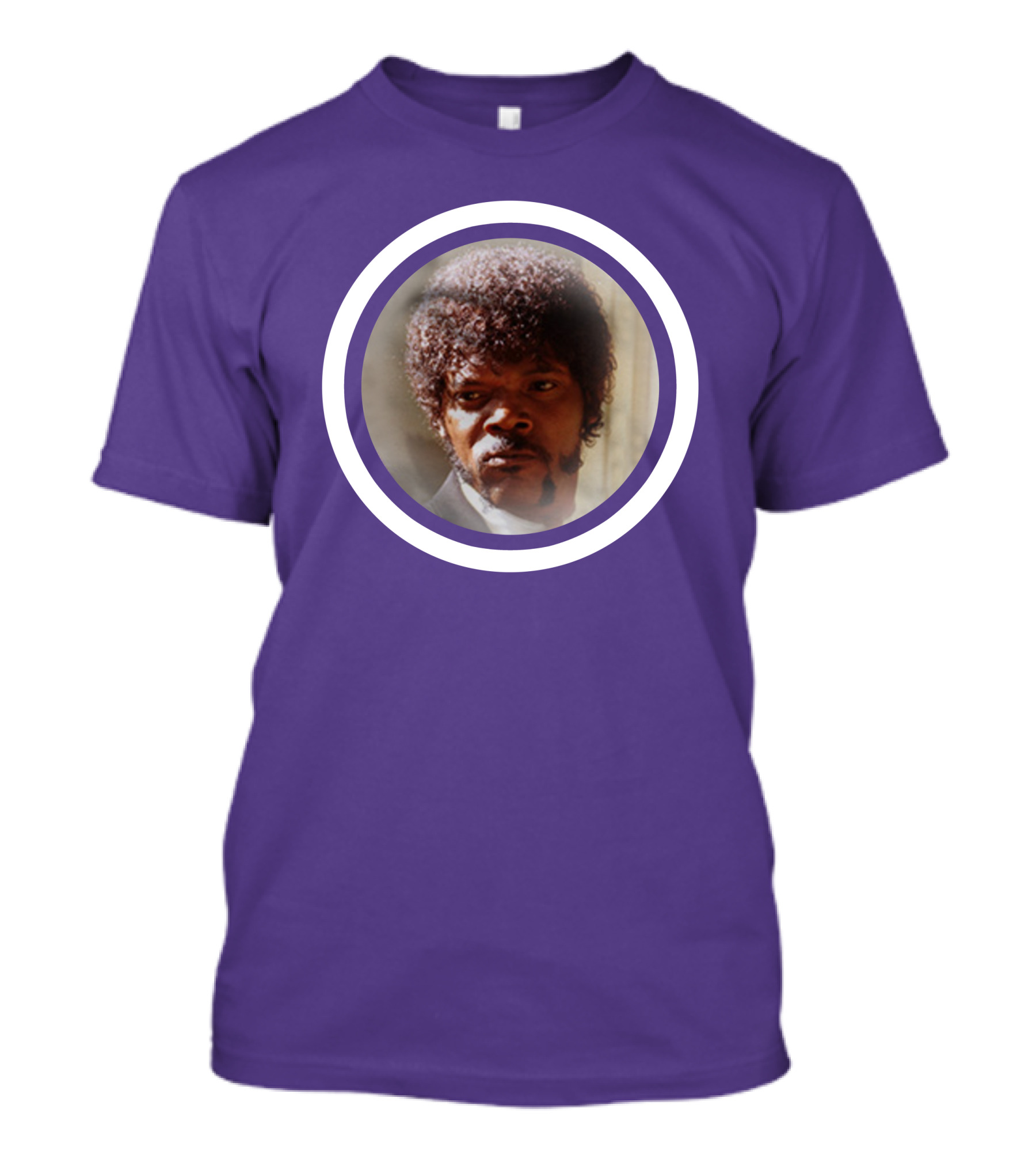 Pulp Fiction Jules Winfield Samuel L Jackson Iconic Face T-Shirt