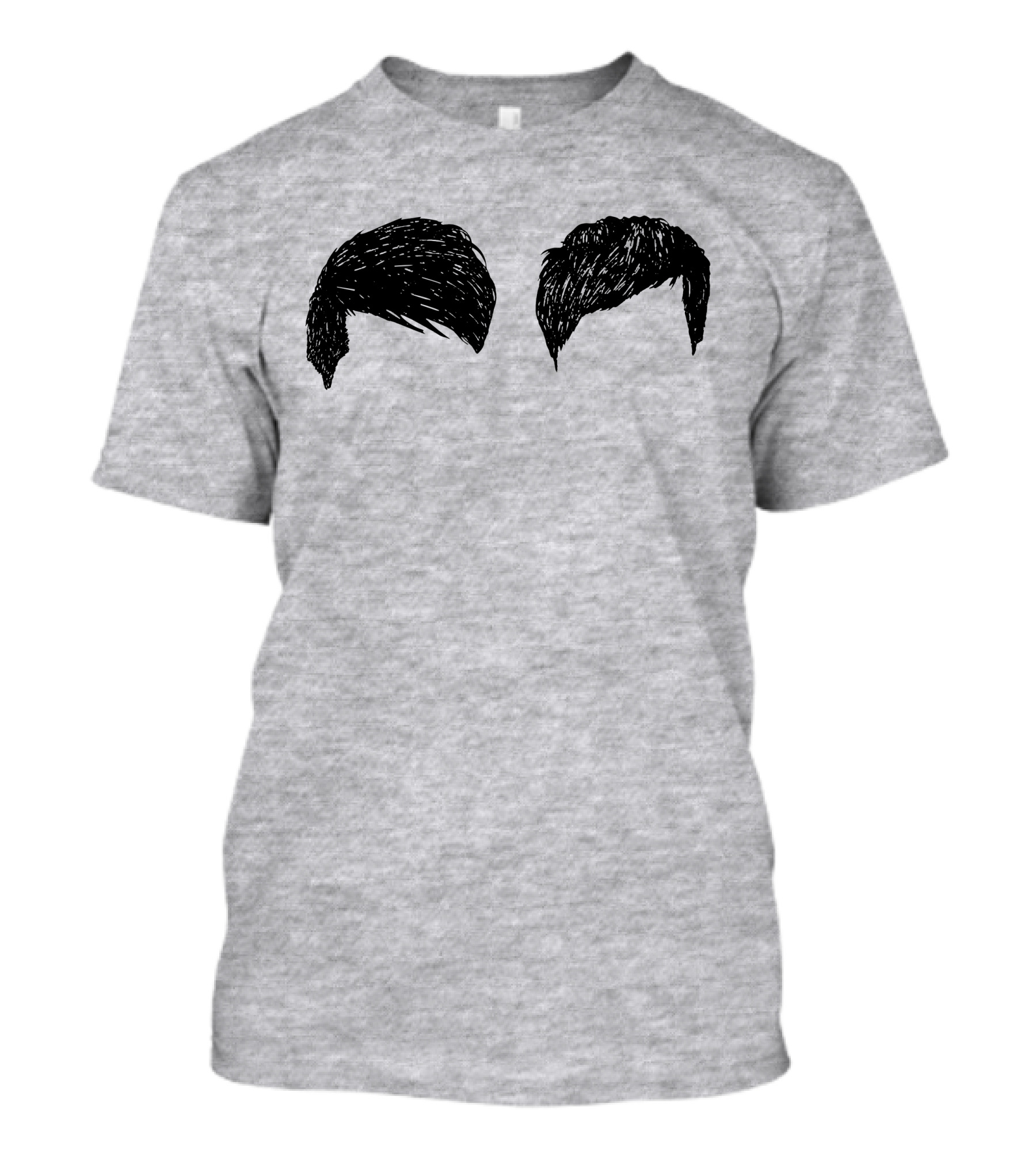 Dan And Phil Fringe Hair Iconic T-Shirt