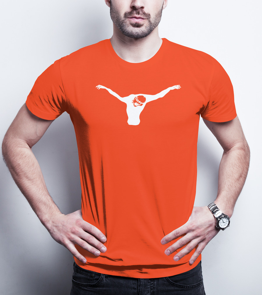 Touchdown Jesus Texas Football Fan Art Notre Dame Texas Longhorns Combo T-Shirt