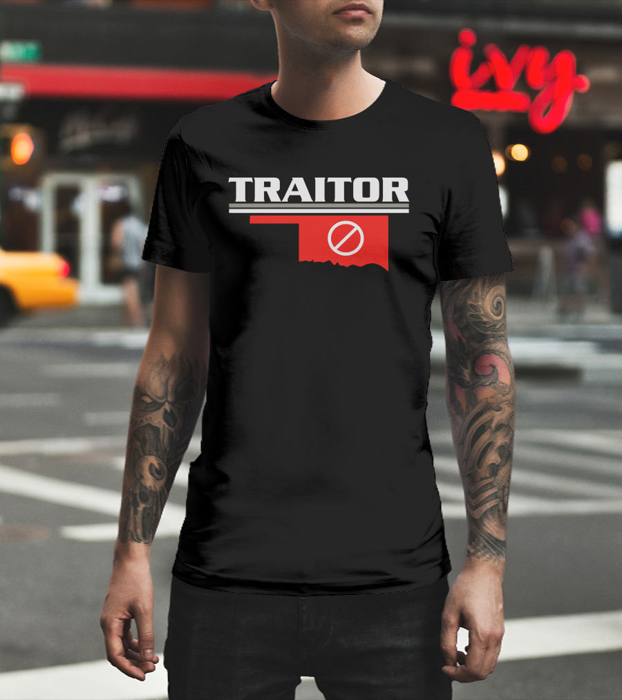 Traitor Oklahoma Map T-Shirt