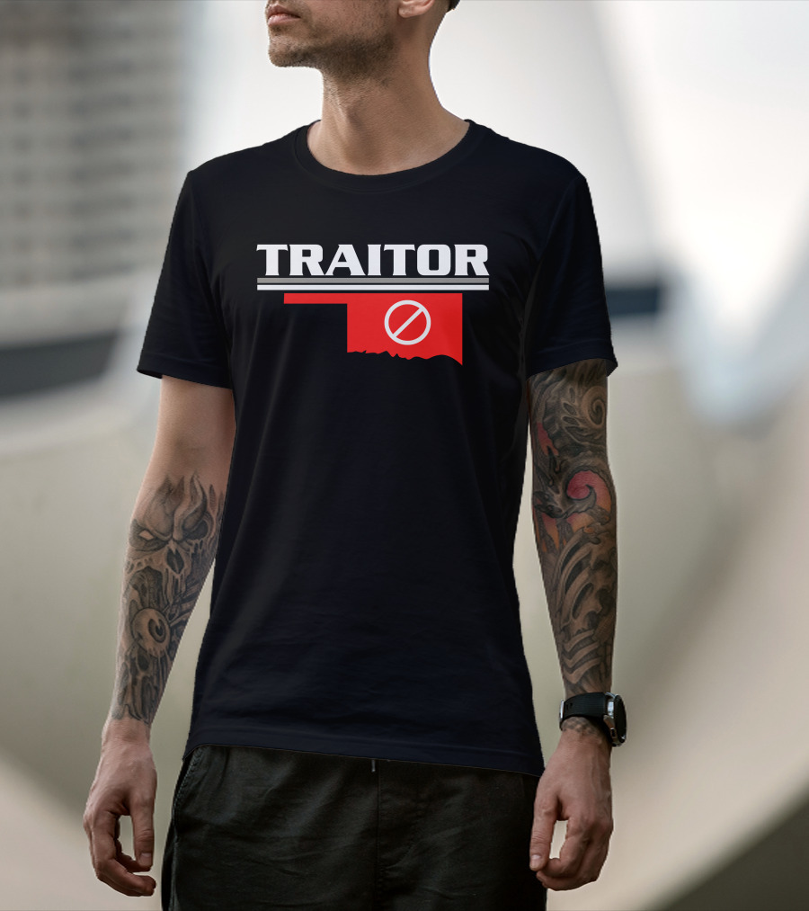Traitor Oklahoma Map T-Shirt
