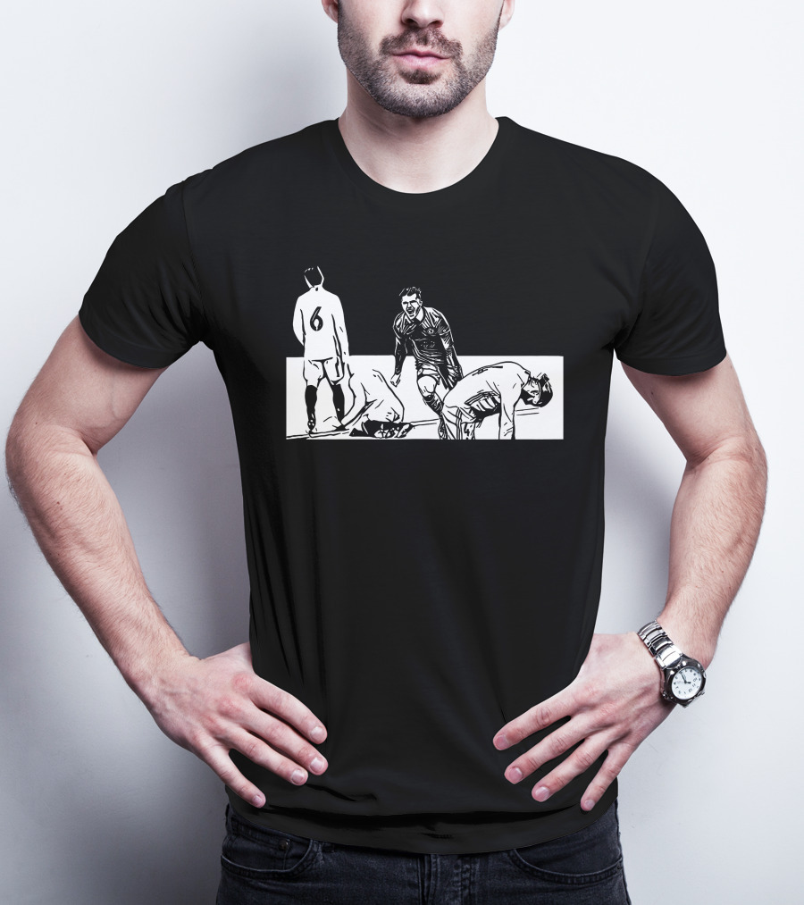 The Madrid Dagger Football Moment Iconic Victory Scene T-Shirt