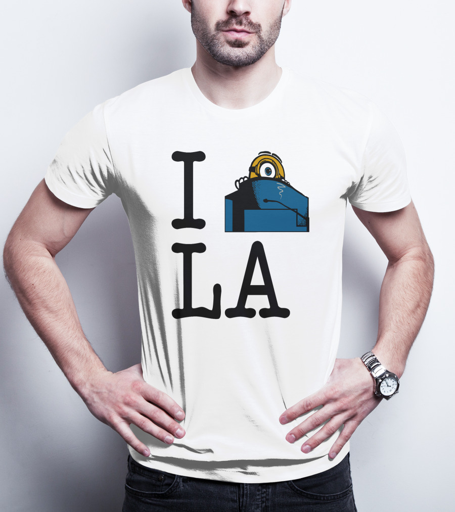I Love Yellow Guy LA T-Shirt