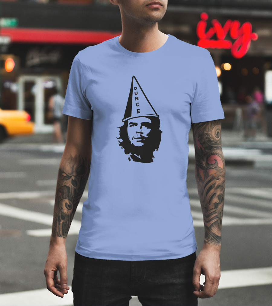 Socialism Is For Dunces Che Guevara Dunce Cap T-Shirt