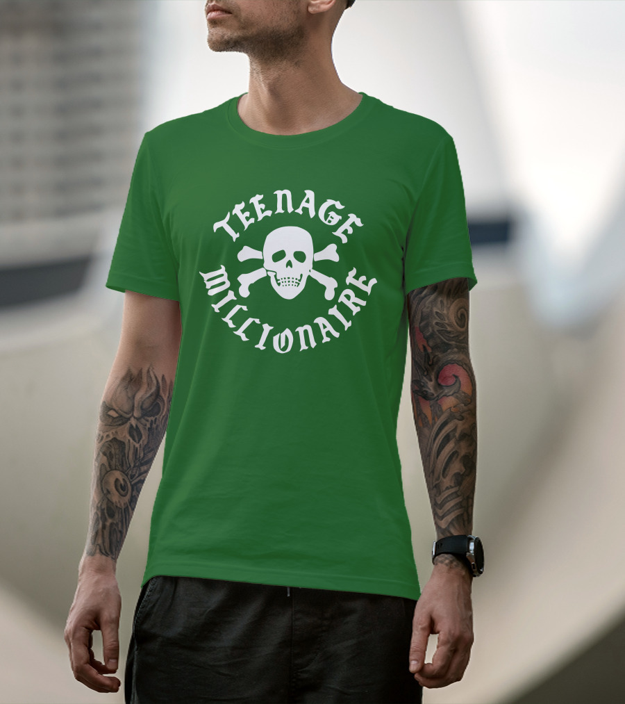 Teenage Millionaire Skull And Crossbones Classic T-Shirt