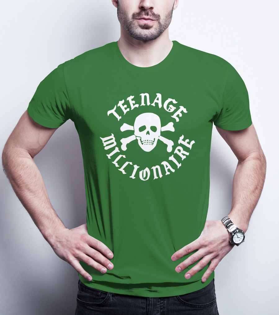 Teenage Millionaire Skull And Crossbones Classic T-Shirt