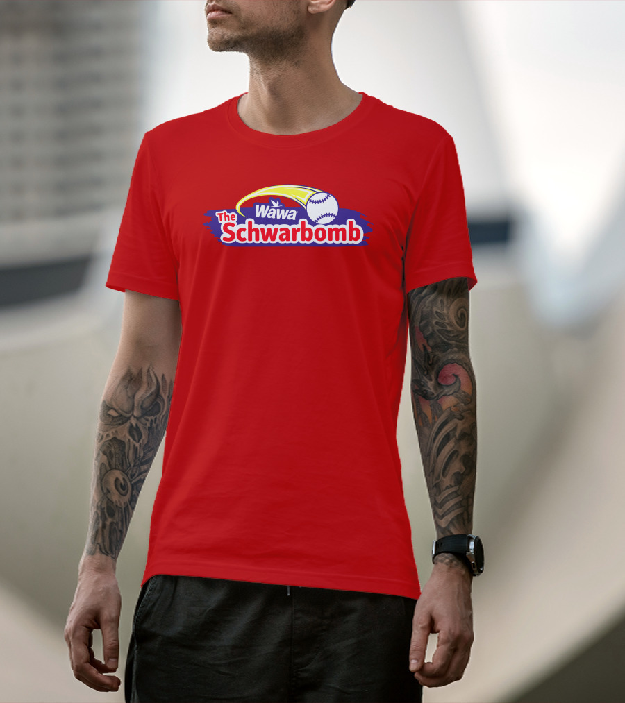 Wawa The Schwarbomb Baseball Iconic T-Shirt