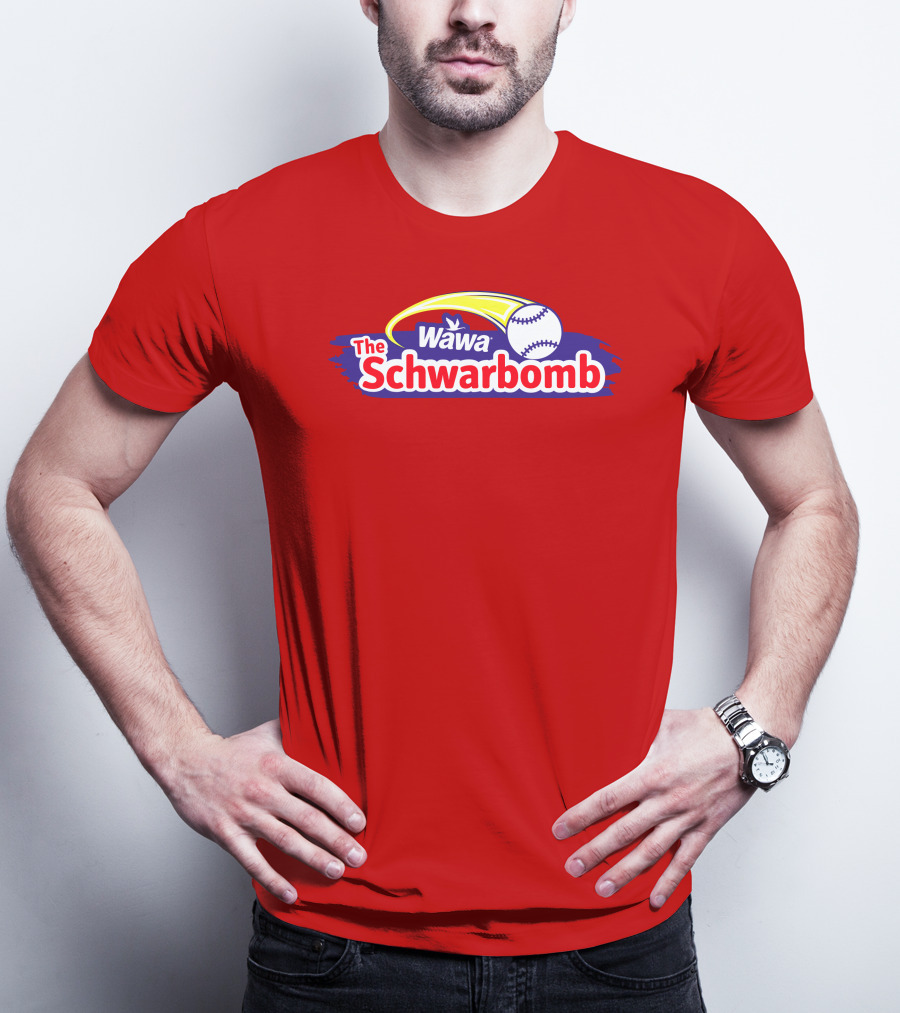 Wawa The Schwarbomb Baseball Iconic T-Shirt