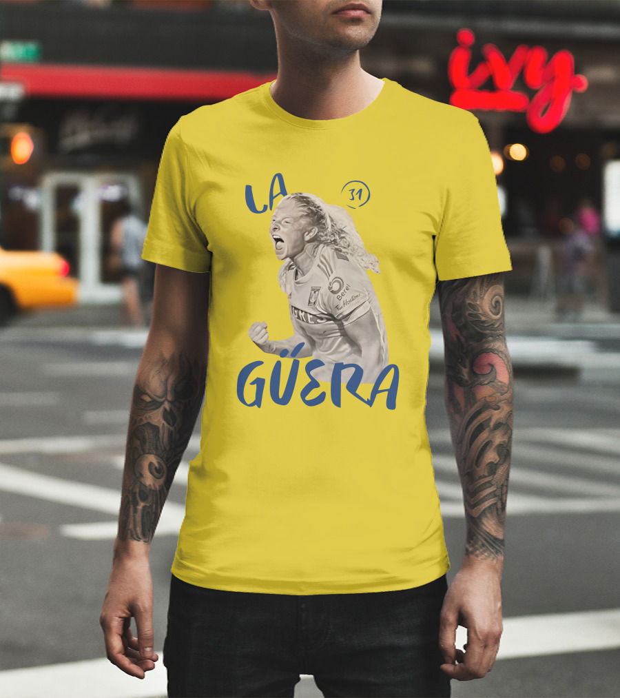 La Güera 31 Tigres Soccer T-Shirt