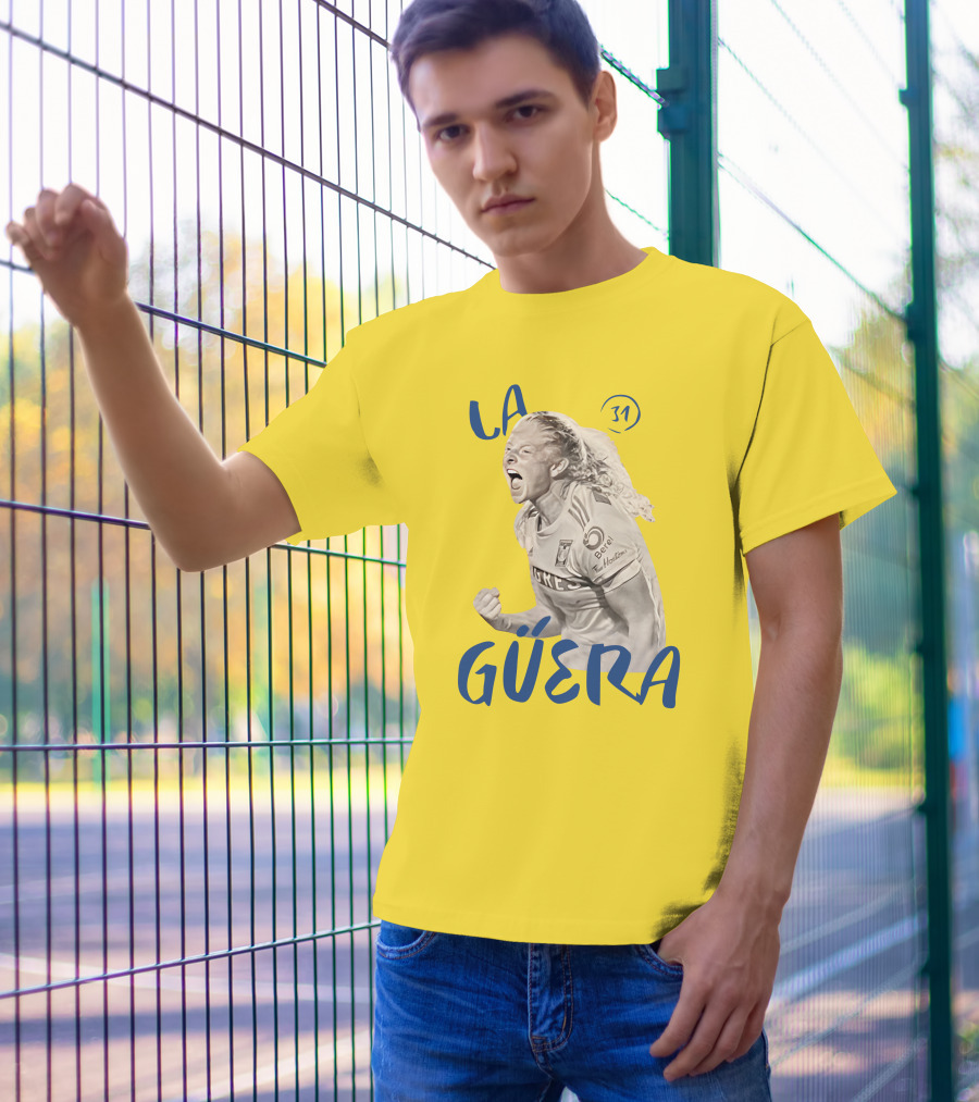La Güera 31 Tigres Soccer T-Shirt