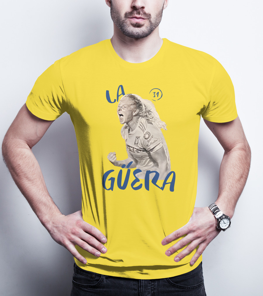 La Güera 31 Tigres Soccer T-Shirt