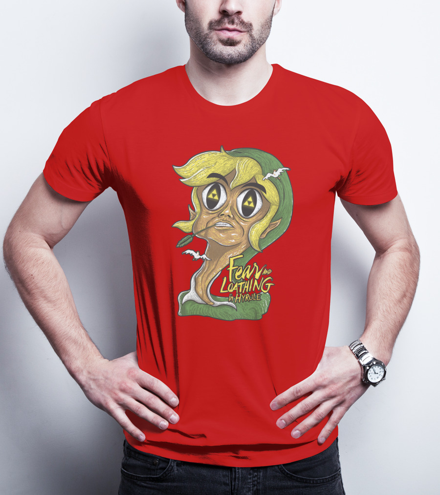 Fear And Loathing In Hyrule Psychedelic Adventure Tribute To Iconic Gaming Legend T-Shirt