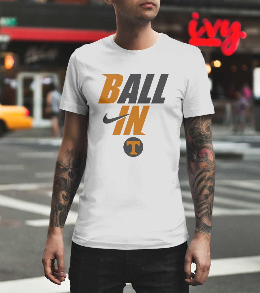 Ball In Tennessee Volunteers T-Shirt