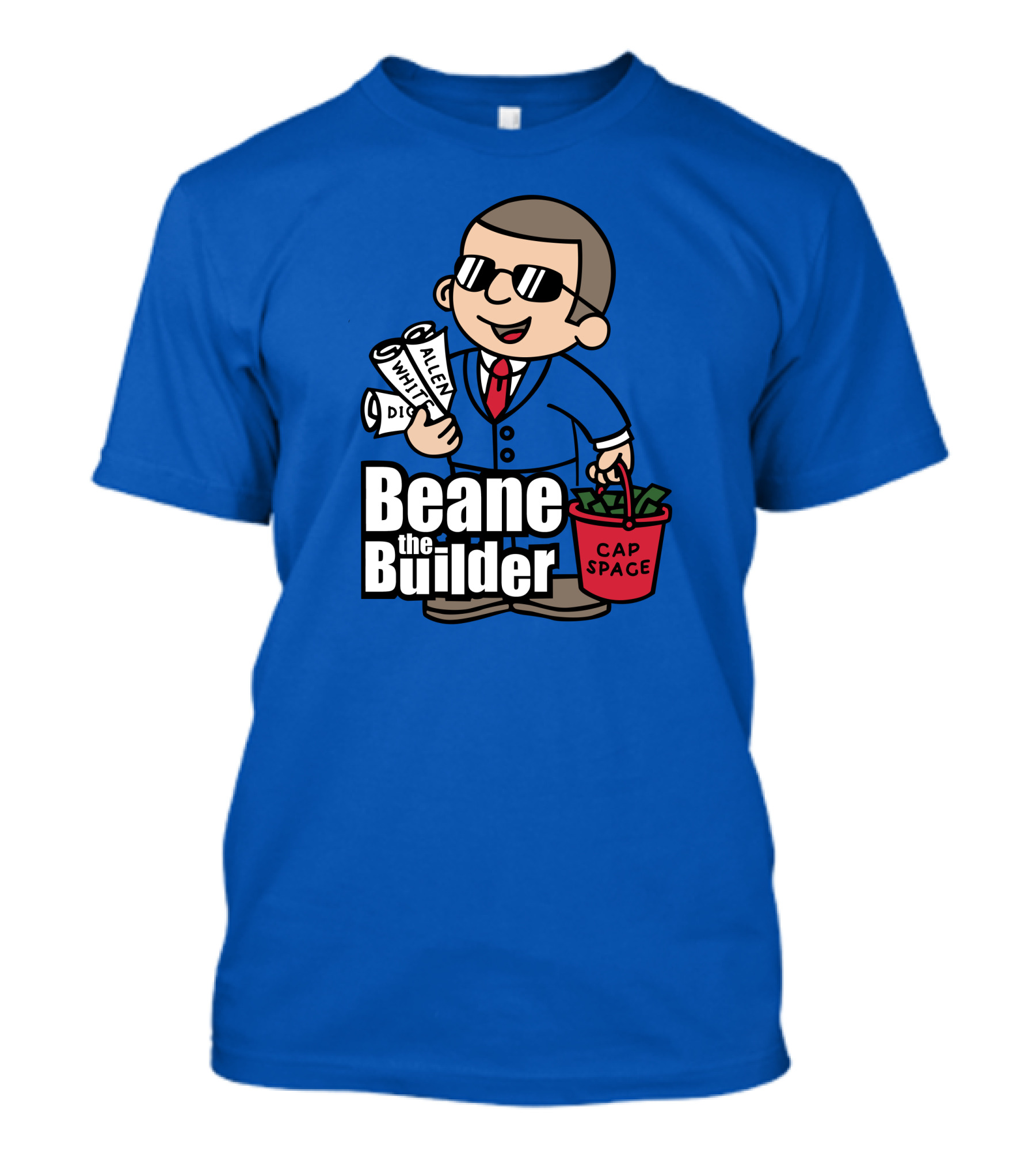 Beane The Builder Cap Space Allen White 26Shirts Store T-Shirt