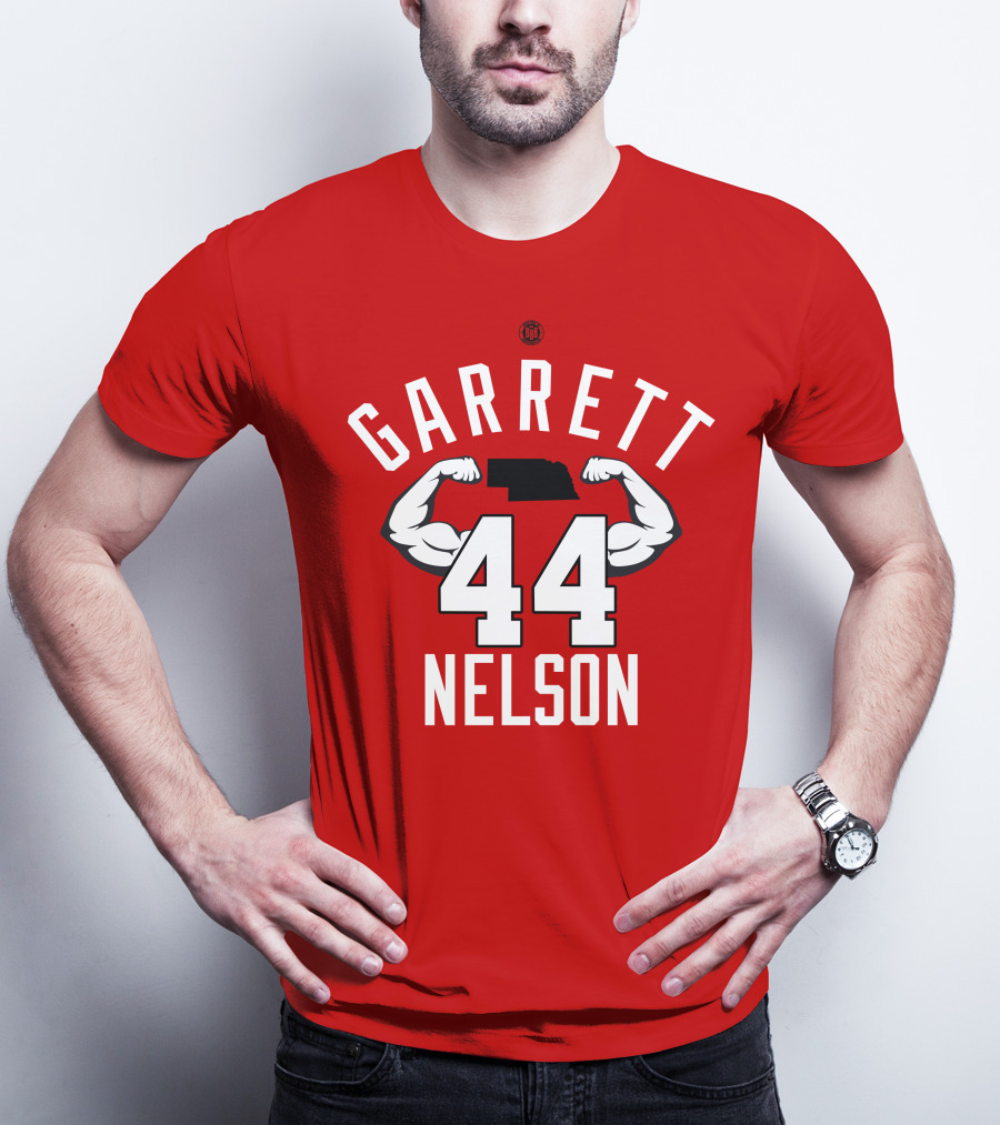 Garrett Nelson 44 Nebraska Strong T-Shirt
