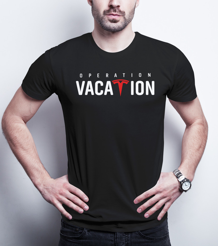 Operation Vacation Tesla T-Shirt
