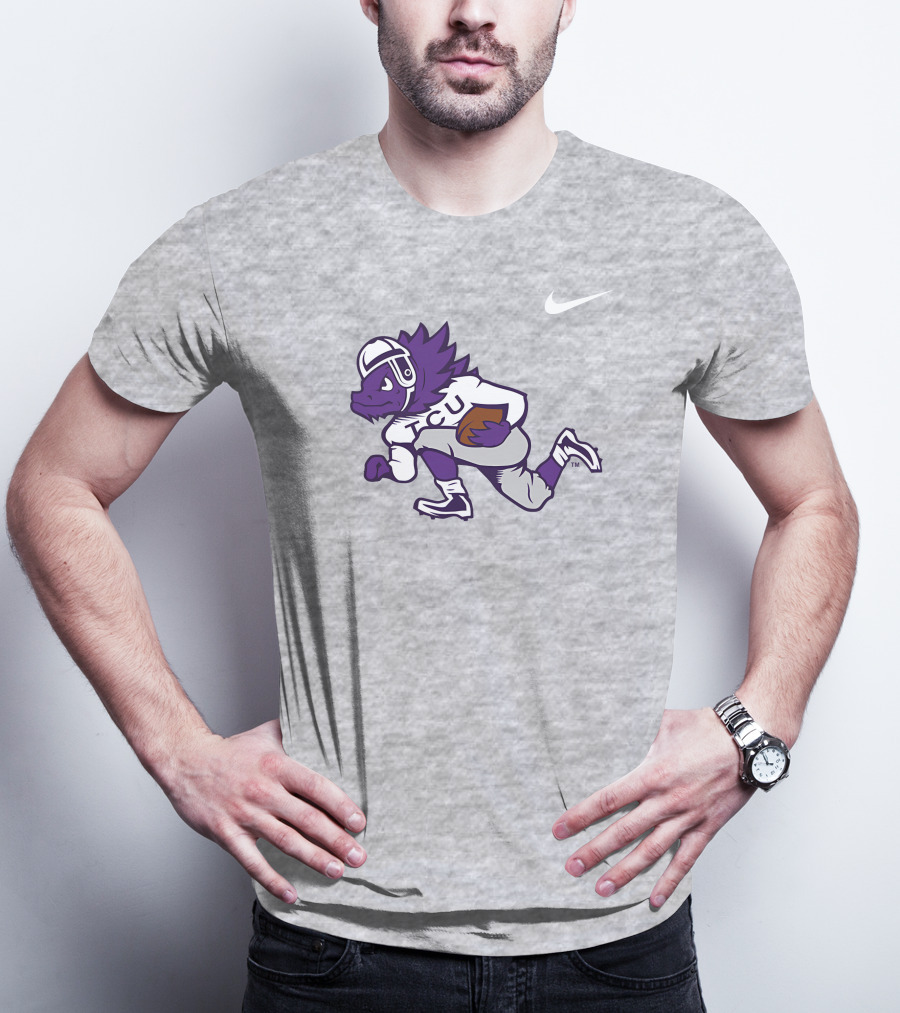 TCU Horned Frog Football Player T-Shirt