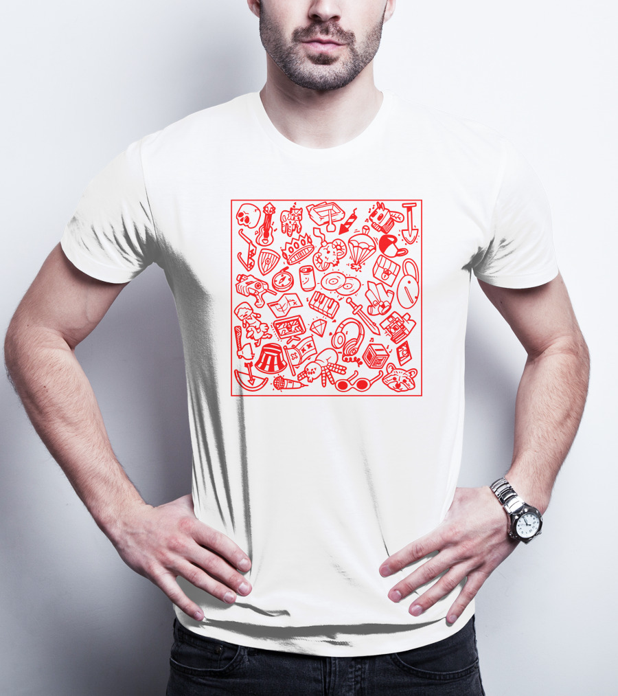 Tommyinnit Iconic Symbols Stylistic Merch T-Shirt