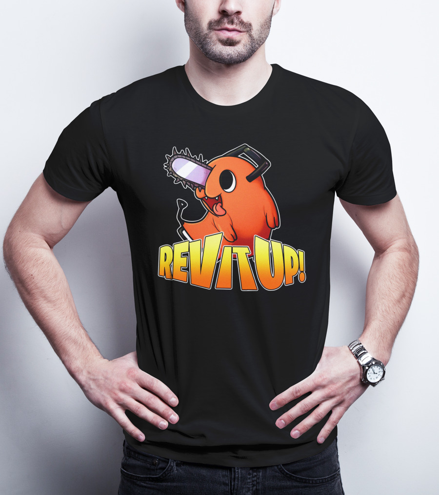 Rev It Up Chainsaw Creature T-Shirt
