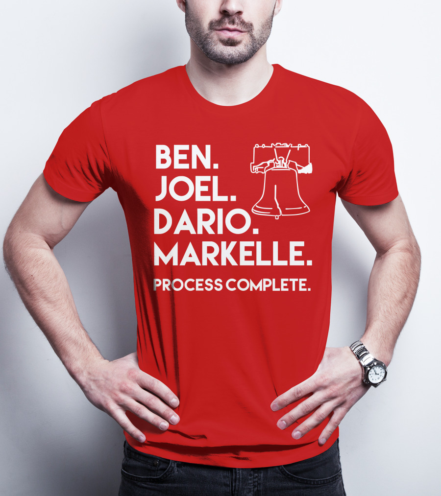 Ben Joel Dario Markelle Process Complete With Liberty Bell T-Shirt