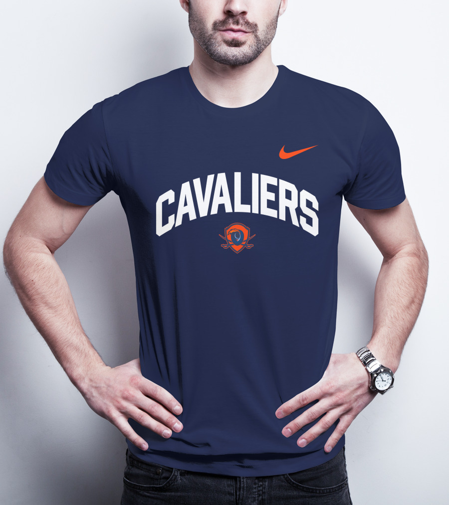 Cavaliers UVA Logo Robert Saleh T-Shirt