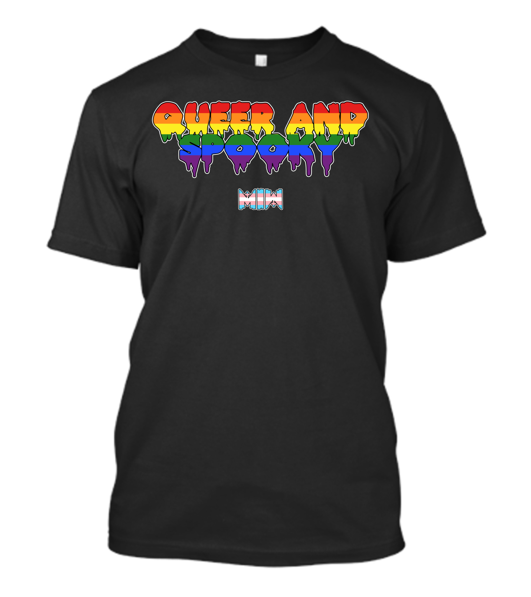Queer And Spooky Rainbow MIN T-Shirt