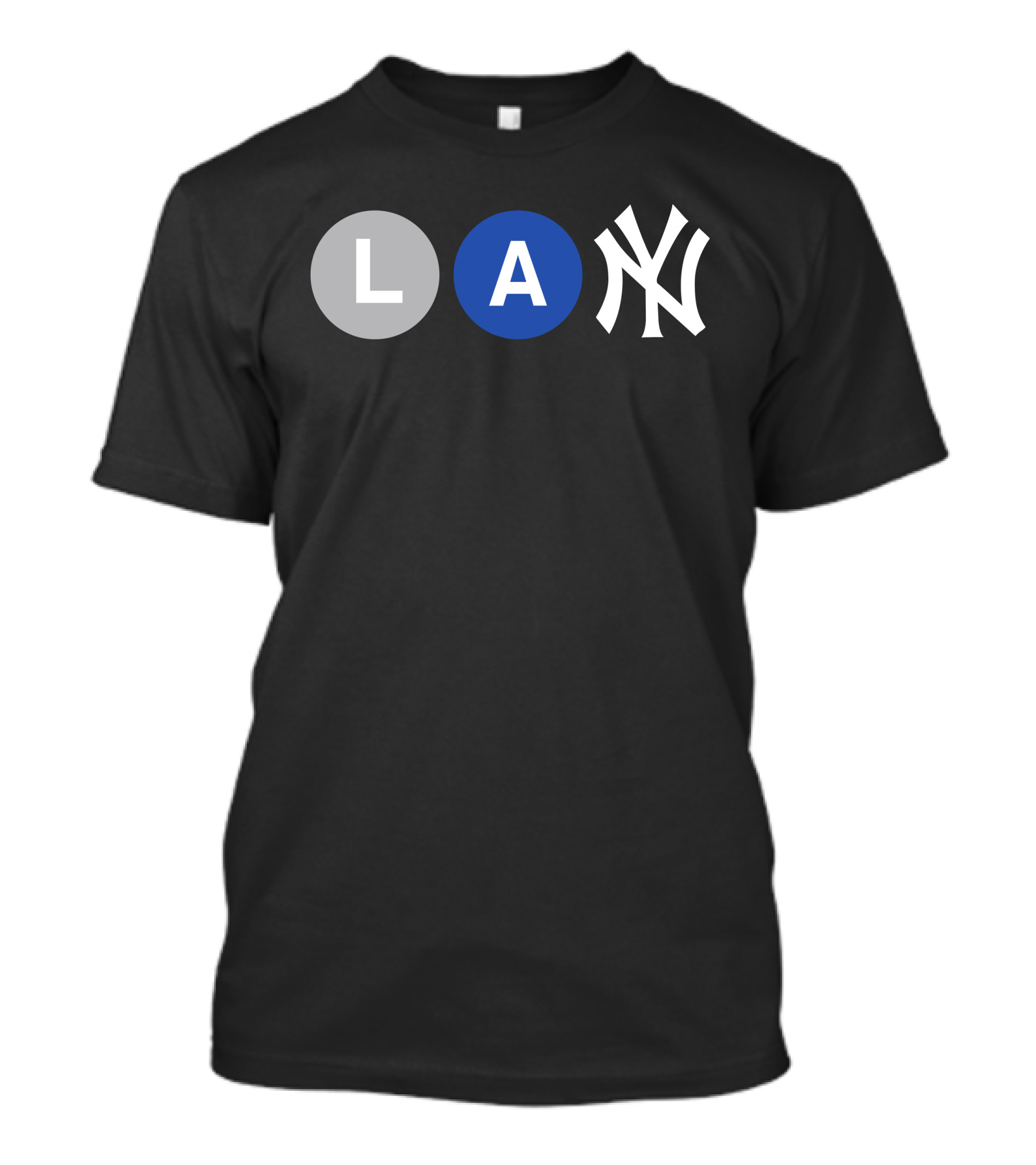 L-Train A-Train New York Yankees Iconic Subway Combination T-Shirt