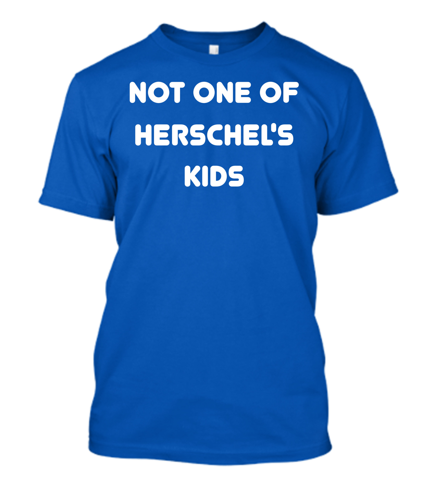 Not One Of Herschel's Kids Blue T-Shirt