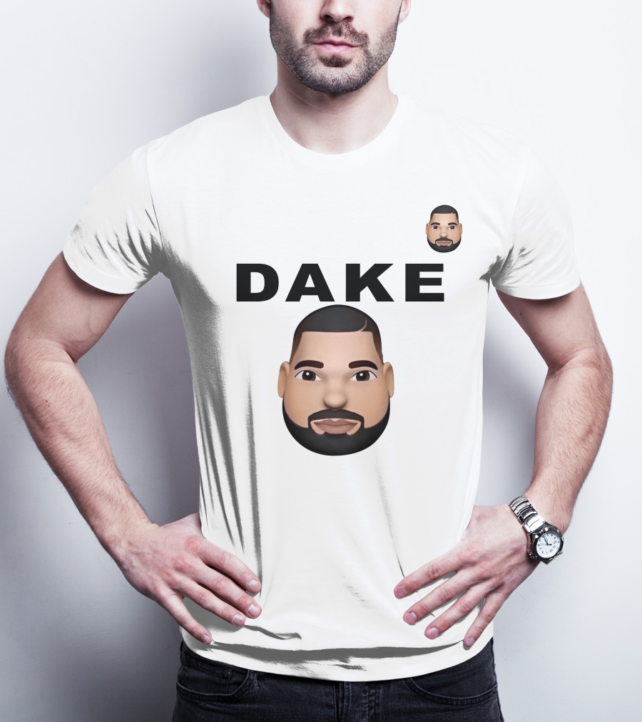 DAKE Spinal Fluid Industries Chill Version Memoji Face T-Shirt