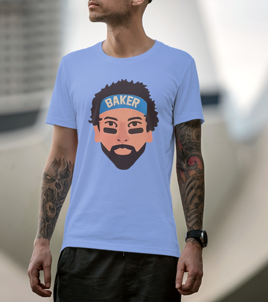 Baker Mayfield Face Headband Iconic T-Shirt